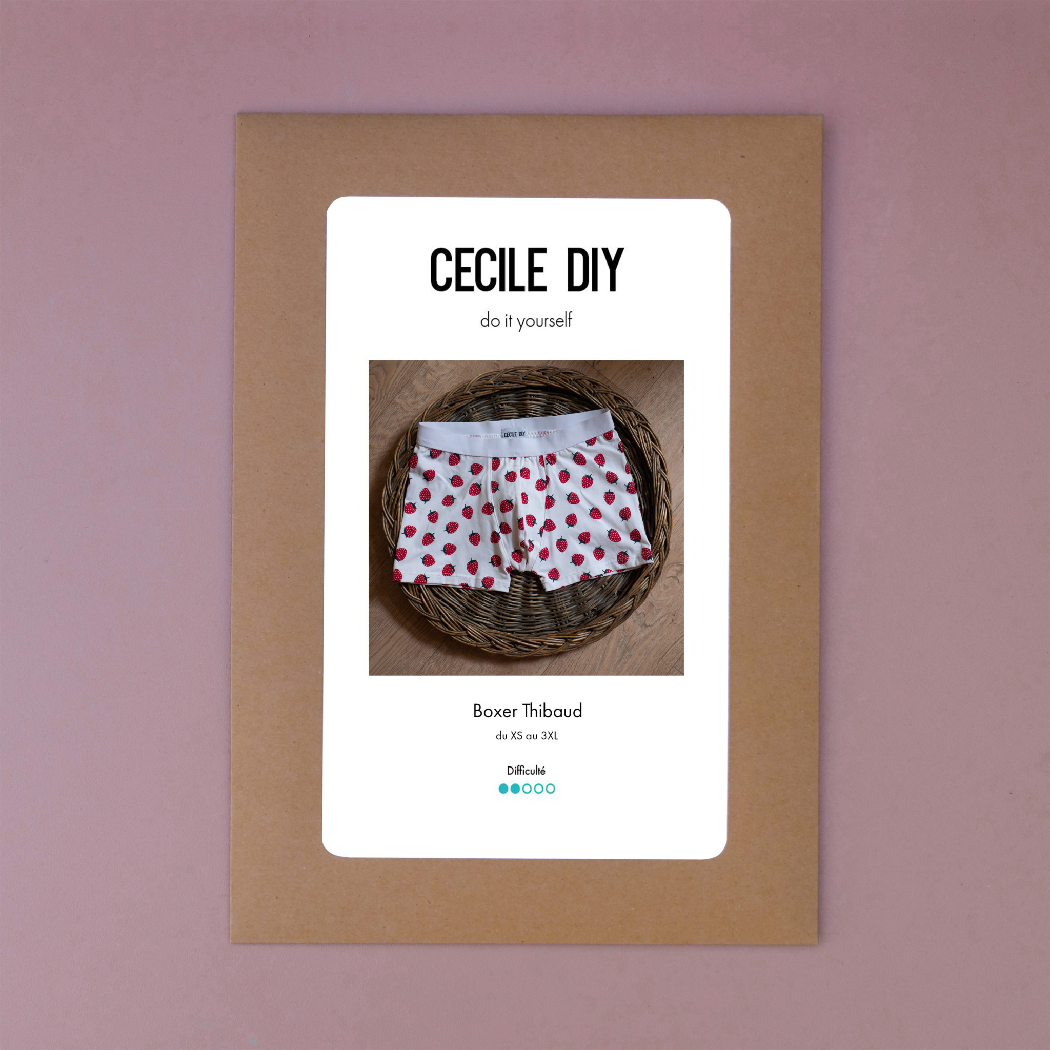 Patron couture – Faire un boxer pour homme | Cécile DIY